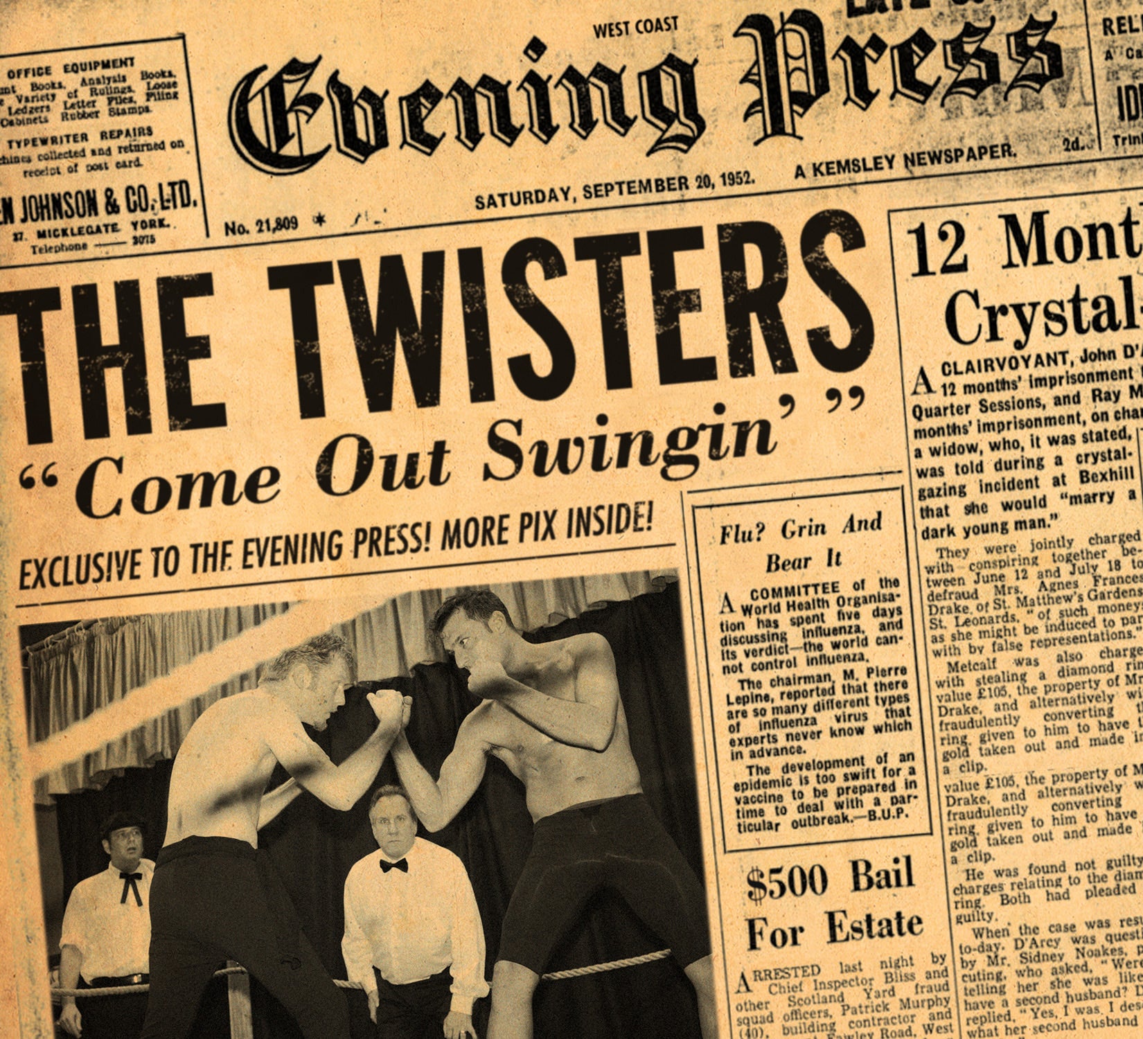 The Twisters | Come Out Swingin': The Masters of Hot Jump Swing Blues ...